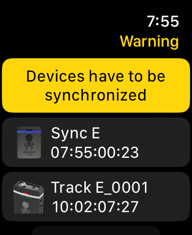 Tentacle Setup App & Apple Watch – Help Desk